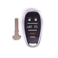 China OEM 5 Buttons Keyless Smart Remote Car Key 433MHz Black Color for sale