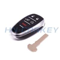 China OEM 5 Buttons Keyless Smart Remote Car Key 433MHz Black Color for sale