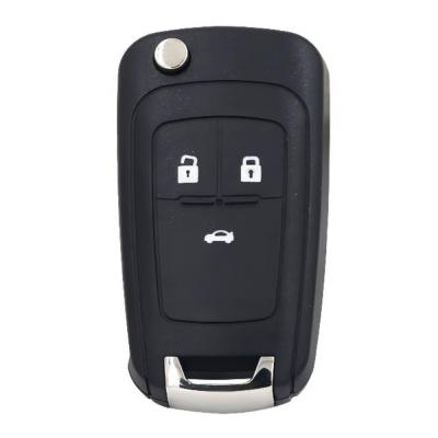 China HN009239 Chevrolet Cruze Key Replacement Original Flip Remote Key 433MHz 13500219 for sale