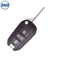 China Remote Car Smart Key Fob 3 Buttons 433MHz 46 Transponder Chip For Citroen for sale