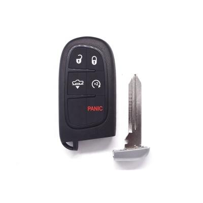 China Aftermarket Keyless Remote Car Key With 4+1 Button 433MHz ID46 Chip For 14-18 RAM 1500 2500 3500 for sale