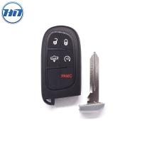 China Aftermarket Keyless Remote Car Key With 4+1 Button 433MHz ID46 Chip For 14-18 RAM 1500 2500 3500 for sale
