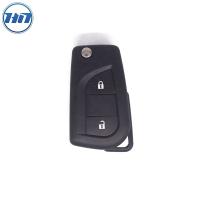 China Original Flip Remote Car Key With 2 Button 433MHz 8A Chip Car Key Replacement for sale