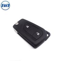 China Original Flip Remote Car Key With 2 Button 433MHz 8A Chip Car Key Replacement for sale