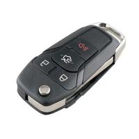 China HN013413 315Mhz ID49 Chip Smart Car Folding Key For Ford Remote Control 4 Button for sale