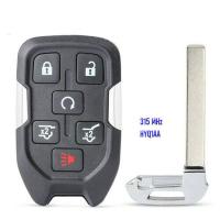 China For GMC YUKON Chevrolet Suburban Tahoe 13580802 6 Buttons HYQ1AA 315Mhz Keyless Car Smart Key Fob for sale