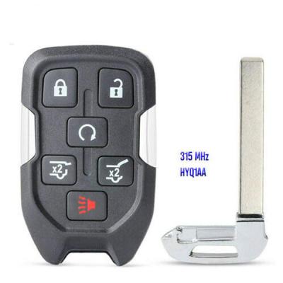 China For GMC YUKON Chevrolet Suburban Tahoe 13580802 6 Buttons HYQ1AA 315Mhz Keyless Car Smart Key Fob for sale