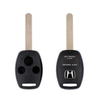 China 2 3 4 Buttons Car Key For Honda Remote Fob Cover Replacement Shell With Uncut Key Blade for sale