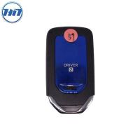 China Blank Auto Remote Car Key Case 3 Buttons With Blue Logo for sale