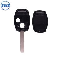 China Black Plastic + Metal Original Size Car Key Fob Remote Shell Case Replacement for Honda for sale