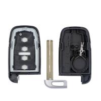 China Smart Key For Hyundai Kia Car Key Case 2 Buttons Remote Fob Cover Replacement Shell With Uncut Key Blade for sale