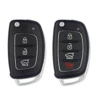 China Folding Replacement Key For Hyundai 2 Buttons Car Key Case Remote Fob Cover S Hell for sale