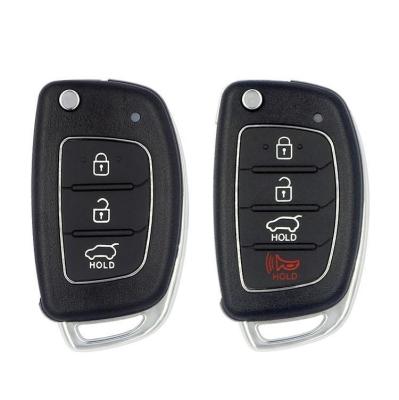 China Folding Replacement Key For Hyundai 2 Buttons Car Key Case Remote Fob Cover S Hell for sale