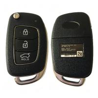 China HN008330 3 Button 433MHz Remote Control Flip Folding Key RKE-4F17 Car Key Fob for sale
