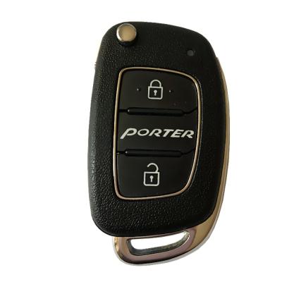 China HN008323 2 Button Flip Remote Key For Hyundai Porter 433mhz Fccid for sale