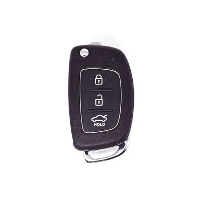 China Original 3 Button Flip Car Key Fob with 433MHz Frequency for Hyundai for sale
