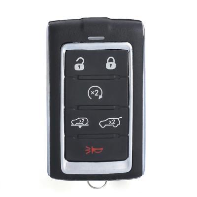 China HN010249 6 Button Smart Remote Control Car Key Fob 433MHz 4A Chip For Jeep for sale