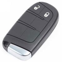 China 2 Buttons Smart Remote Key 433mhz 4A Chip Keyless Entry SIP22 Blade For Jeep Compass M3N-40821302 for sale