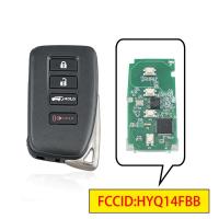 China HN005327 SUV Key For Toyota HYQ14FBB 231451-0010 'G Board Car Remote Key 314.3Mhz for sale