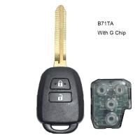 China HN005323 Car Key Fob For Toyota 433MHz G Chip Or H Chip B71TA 89070-0D580 for sale
