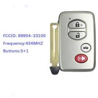 China HN005209 Smart Key Remote 4 Buttons 433MHz FCC ID: B53EA For Toyota Aurion 2007-2009 for sale