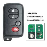 China HN005206 271451-0140 Inteligente Keyless Remoto Chave Fob Para Toyota Ighlander Rav4 Sequoia 2007-2014 for sale