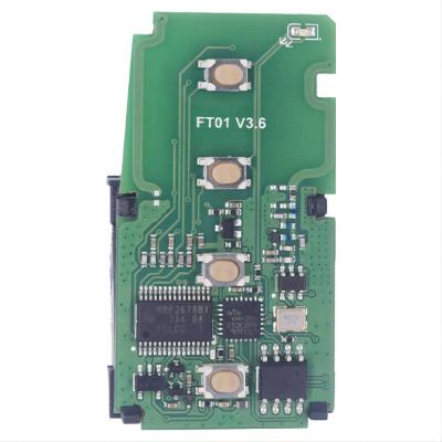 China Lonsdor FT01-0020 312MHz / 433MHz Smart Key PCB For Toyota / Lexus for sale