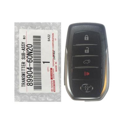 China Aftermarket 4 Button Smart Key 433MHz 89904-60N20 89904-60N21 89904-60N70 PAGE1 A8 for sale