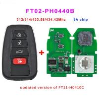 China Lonsdor Ft02 Ph0440b Toyota Upgrade Version Of FT11-H0410C Frequency Switchable 312/314/433.58/434.42mhz With K518ISE K518S KH100+ for sale