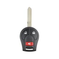 China 2+1 Buttons Remote Key For Nissan with 315MHz Frequency and ID46/7936 Chip for sale