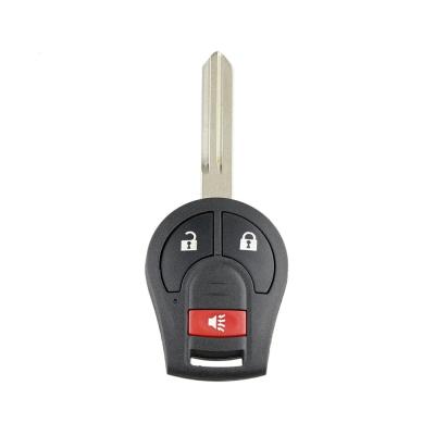 China 2+1 Buttons Remote Key For Nissan with 315MHz Frequency and ID46/7936 Chip for sale