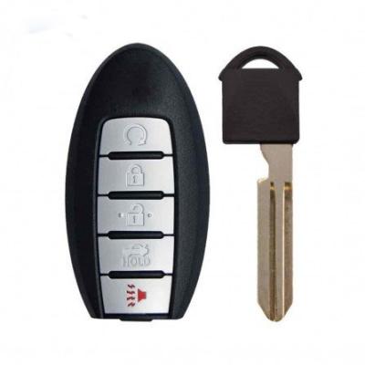 China 3 Buttons Original Size Plastic + Metal Car Key Remote Key Fob for Nissan Replacement for sale