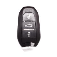 China Smart Key Fob with 3buttons 433MHz 4A chip fit for Peugeot for sale