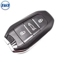 China Smart Key Fob with 3buttons 433MHz 4A chip fit for Peugeot for sale