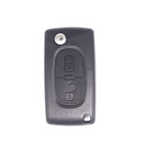 China FSK433MHz 2 buttons 46chip Flip Controlled Remote Car Key Folding Remote for sale
