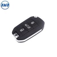 China Original 433MHz 3 buttons 46chip Flip Controlled Auto Car Remote Key Folding Remote for sale