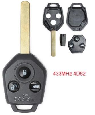 China Subaru Forester 2008-2010 car remote control 3-button 433MHz 4D62 chip for sale