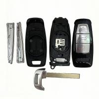 China New Audi A8L Smart Car Key Case 18+Audi A6L Remote Control Key Replacement Case for sale