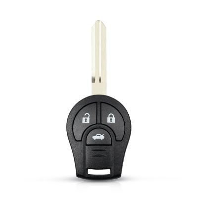China 3 Buttons Car Remote Key Shell Case For Juke March Qashqai Sunny Sylphy X-Trail Auto Key Fob Shell for sale