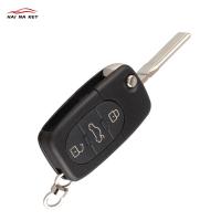 China 3+1button Remote Control Car Folding Remote key fob cover for sale