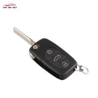 China 3+1button Remote Control Car Folding Remote key fob cover for sale