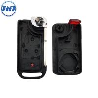 China Flip Folding Car Key Shell Remote Control Key Fob Cover Replacement for sale