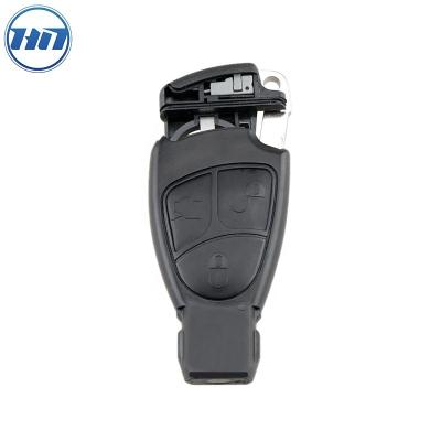 China 3 Buttons Keyless Remote Key Fob Shell Replacement With Insert Blade For Mercedes Benz for sale