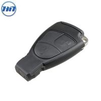 China 3 Buttons Keyless Remote Key Fob Shell Replacement With Insert Blade For Mercedes Benz for sale