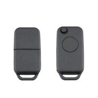 China 1 Buttons Flip Smart Entry Car Key Shell Case For Mercedes Benz A W168 W124 for sale