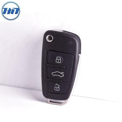 China Excellent Quality Q7 A6 3buttons Flip Remote Replacement Shell for sale