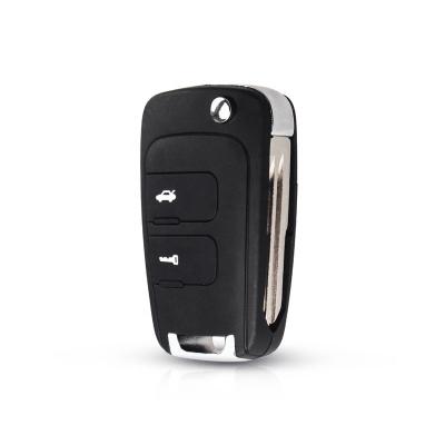 China Folding Flip Remote Car Key Shell 2 Buttons For Chevrolet Epica for sale