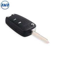 China Folding Flip Remote Car Key Shell 2 Buttons For Chevrolet Epica for sale