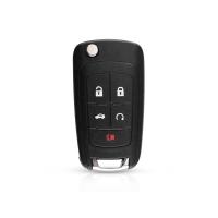 China 4+1 Buttons Flip Folding Car Remote Key Shell For Buick for sale