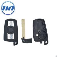 China 2 Buttons Remote Key Cover Shell with Emergency Key and Plastic + Metal Construction for Car Key Replacement for sale